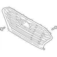 86350-C2AA0 - Genuine Hyundai GRILLE ASSEMBLY-RADIATOR