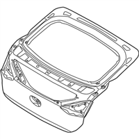 73700-G2000 - Genuine Hyundai PANEL ASSEMBLY-TAIL GATE