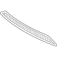 86561-D3000 - Genuine Hyundai GRILLE-FRONT BUMPER