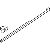 87772-C1000 - Genuine Hyundai GARNISH ASSEMBLY-FENDER RH