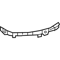 86553-F3000 - Genuine Hyundai BRACKET-FRONT BUMPER MOUNTING,LH