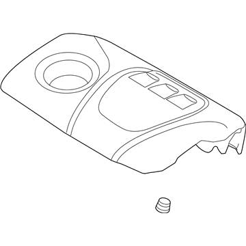 29240-2B920 Genuine Hyundai Engine Cover Assembly