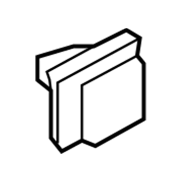 87759-3V000 Genuine Hyundai Clip-Side Sill Moulding Mounting