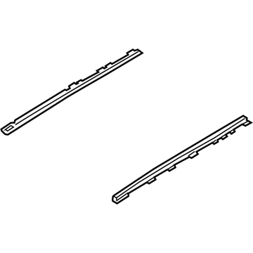 81651-S1000 Genuine Hyundai Rail-PANORAMAROOF RR,LH