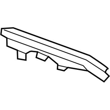 86355-1R000 Genuine Hyundai Mesh-Radiator Grill,LH