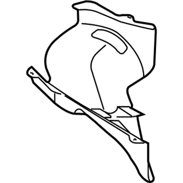 31220-1R000 Genuine Hyundai Protector-Fuel Tank Heat