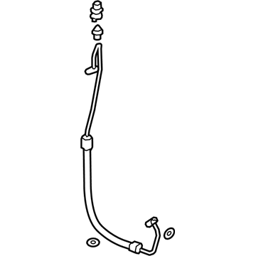 Genuine Hyundai Santa Fe A/C Hose