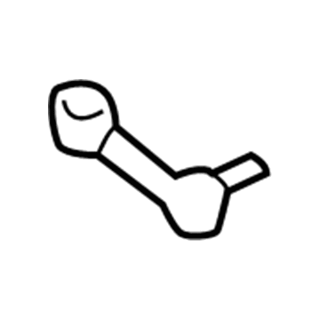 86633-3Q000 Genuine Hyundai Bracket-Rear Rail Upper Mounting,LH