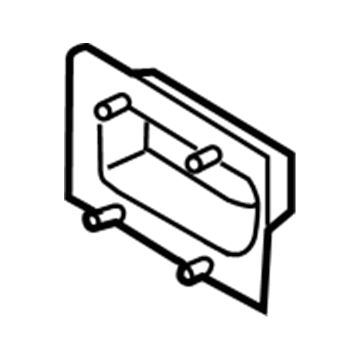 86642-3Q000 Genuine Hyundai Stay-Rear Bumper RH