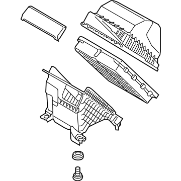 28110-C6150 Genuine Hyundai Cleaner Assembly-Air