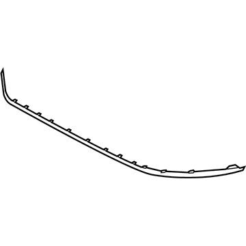 86567-J9000 Genuine Hyundai Bumper Lip, Front