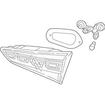 Genuine Hyundai Tucson Tail Light
