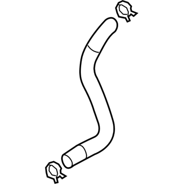 25415-K9000 Genuine Hyundai Hose Assembly-RADAATOR,LWR