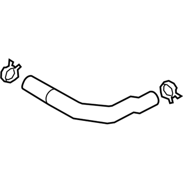 25414-S0000 Genuine Hyundai Hose Assembly-Radiator,UPR