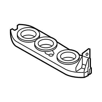 64176-S8000 Genuine Hyundai REINF-Radiator Support LWR,LH