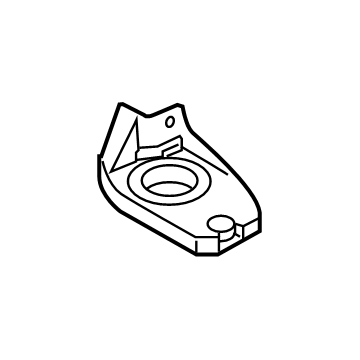 64186-S8000 Genuine Hyundai REINF-Radiator Support LWR,RH