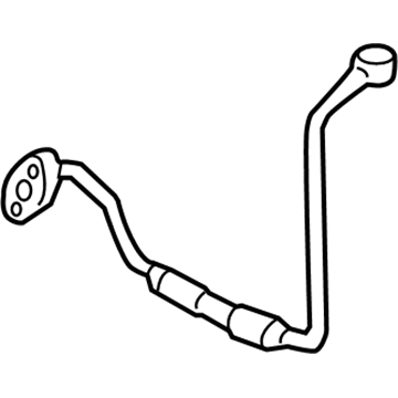 28240-2B700 Genuine Hyundai Pipe Assembly-Oil Feed