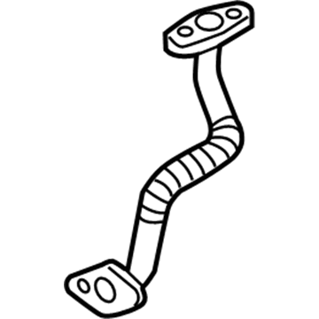 28245-2B700 Genuine Hyundai Pipe-Oil Turbocharger