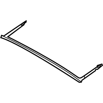 81611-C1000 Genuine Hyundai Deflector Assembly-Panoramaroof