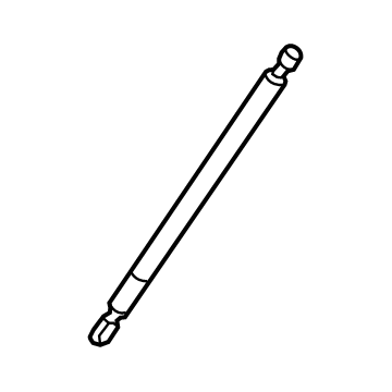 81830-S2000 Genuine Hyundai Lifter Assembly-Tail Gate,LH