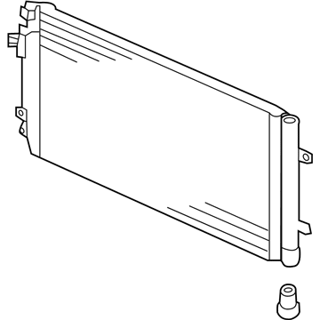 97606-1W001 Genuine Hyundai Condenser Assembly-Cooler