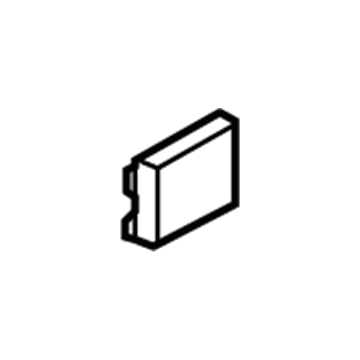85938-A5000 Genuine Hyundai DAMPER-Covering Shelf Side