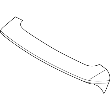 87211-S2000 Genuine Hyundai Rear Spoiler