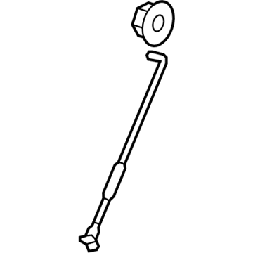 81170-1E000 Genuine Hyundai Rod Assembly-Hood Stay