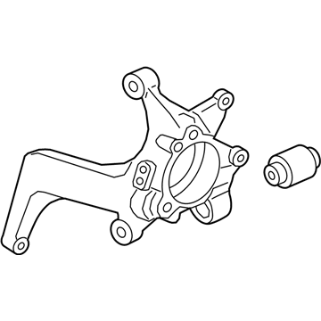 52710-J9500 Genuine Hyundai Carrier Assembly-Rear Axle,LH