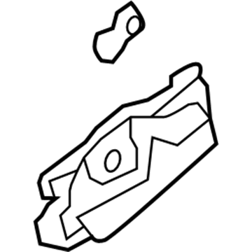 Genuine Hyundai Accent Door Handle