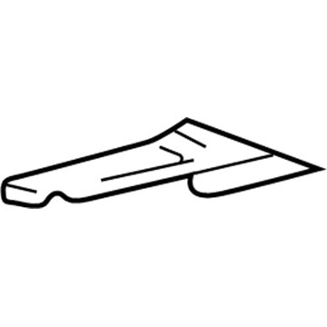 81641-25000 Genuine Hyundai Deflector Assembly-Sunroof