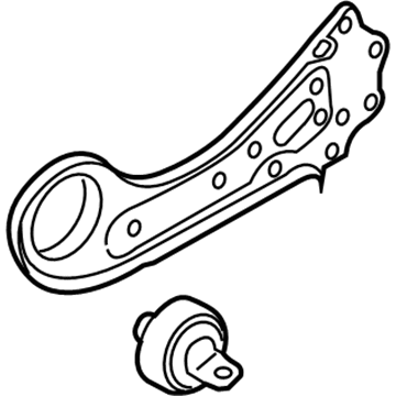 55270-E6300 Genuine Hyundai Arm Assembly-Rear Trailing Arm,LH