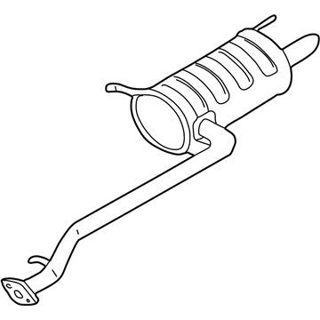 Genuine Hyundai Sonata Muffler