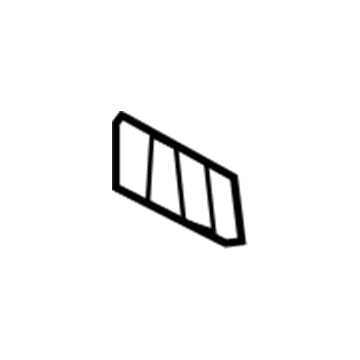 81235-D3000-TRY Genuine Hyundai Cover-Tail Gate Emergency Handle