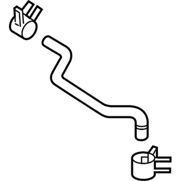 26710-2B710 Genuine Hyundai Hose Assembly-Breather