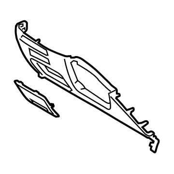 84750-S8410-MRS Genuine Hyundai Panel Assembly-Lower Crash Pad,LH