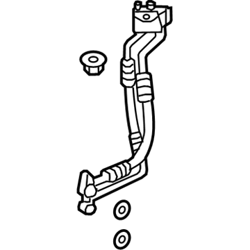 97761-2W501 Genuine Hyundai Pipe & Tube Assembly