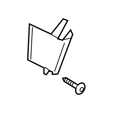 86541-S8000 Genuine Hyundai Air Duct-FR Bumper,LH