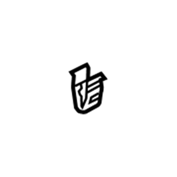 84647-3S000 Genuine Hyundai Clip-Spring Trim Mounting