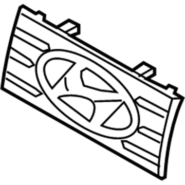 86367-G2000 Genuine Hyundai Cover Assembly-S.C.C Unit