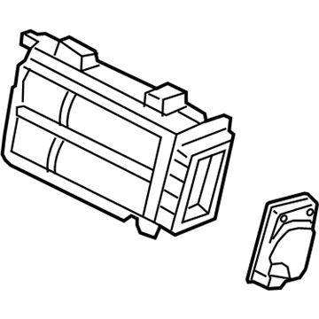86951-G2150 Genuine Hyundai Flap Assembly-Active Air UPR,LH
