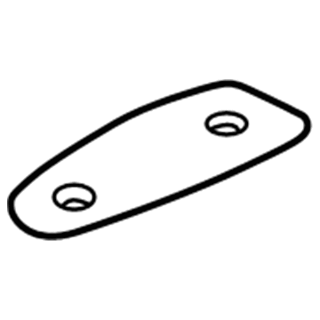 87225-2C000 Genuine Hyundai Pad-Rear Spoiler,LH