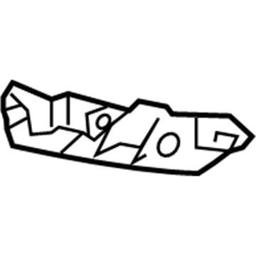 86514-2S000 Genuine Hyundai Bracket-Front Bumper Mounting Side,RH