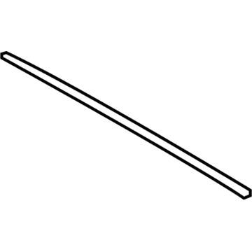 81624-3V010 Genuine Hyundai Seal-Panoramaroof Front Glass,Rear