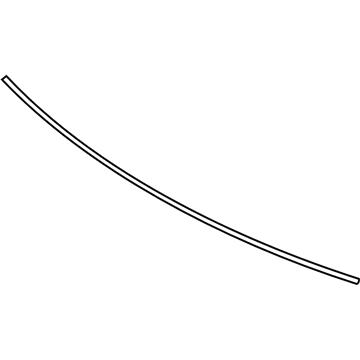 86121-S8000 Genuine Hyundai MOULDING-Windshield,UPR