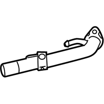 25460-2C400 Genuine Hyundai Pipe & O-Ring Assembly-Water Inlet