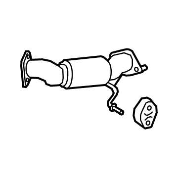 28610-F1030 Genuine Hyundai Front Muffler Assembly