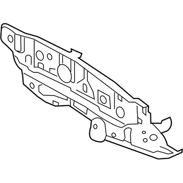 84120-S2000 Genuine Hyundai Pad Assembly-Isolation Dash Panel
