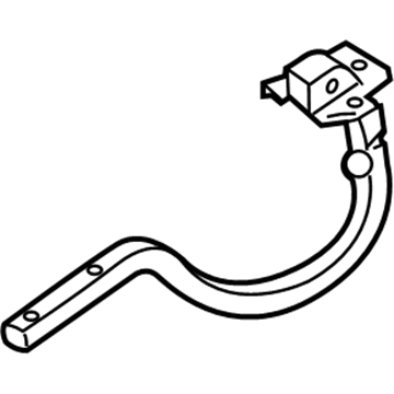 79220-2M000 Genuine Hyundai Hinge Assembly-Trunk Lid,RH