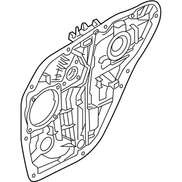 Genuine Hyundai Sonata Window Regulator